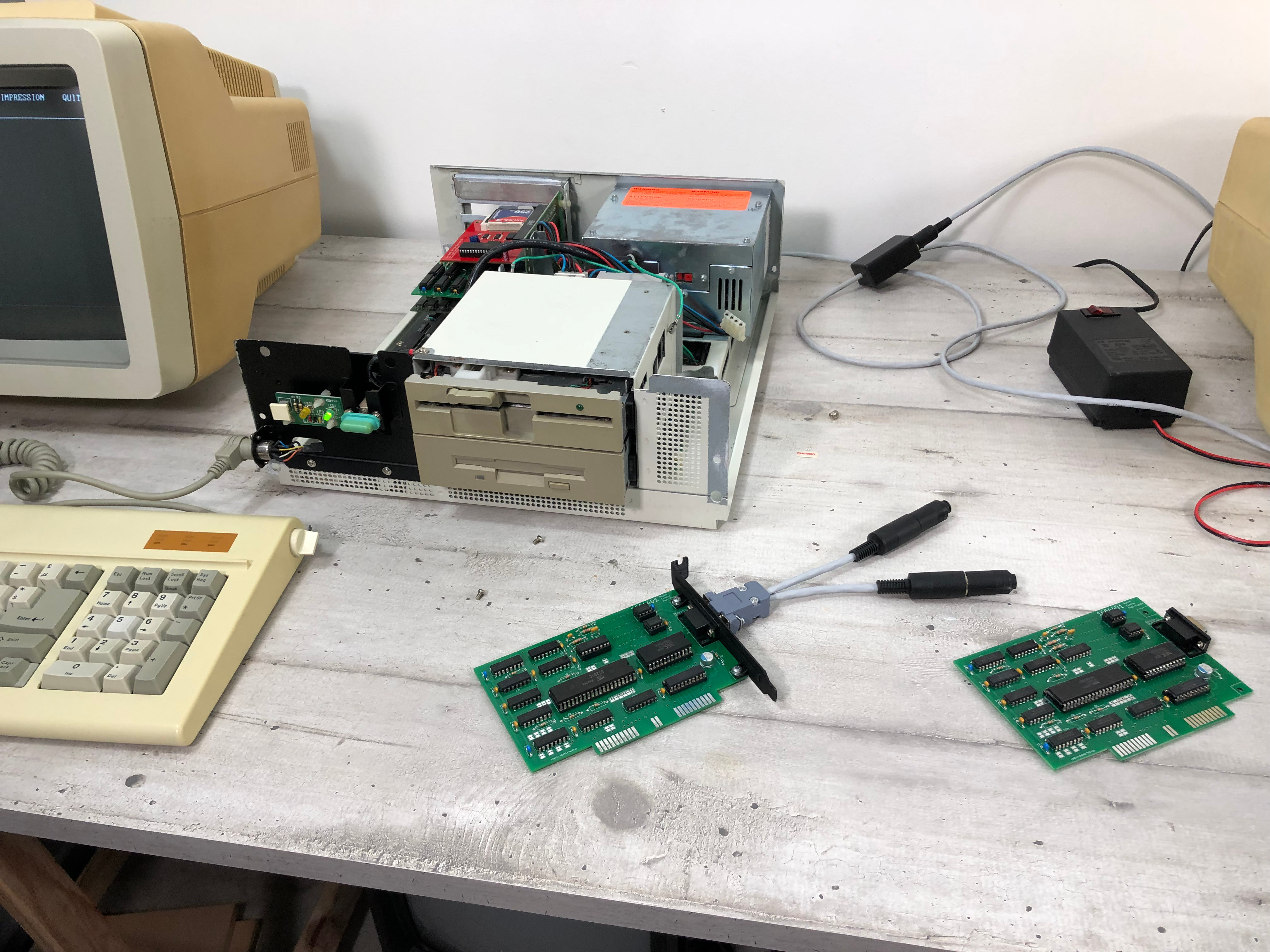 Le serveur et la carte